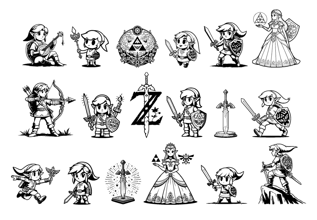 Pack 18 Images Fichiers Pictures Digital Files Vector Files Bundle ...