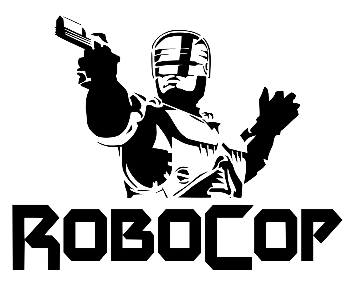 Image Fichier Picture Bundle Digital Files Digital Art Robocop Robot ...