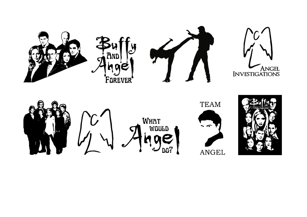 Pack 9 Images Fichiers Digital Files Bundle Files Digital Art Buffy ...