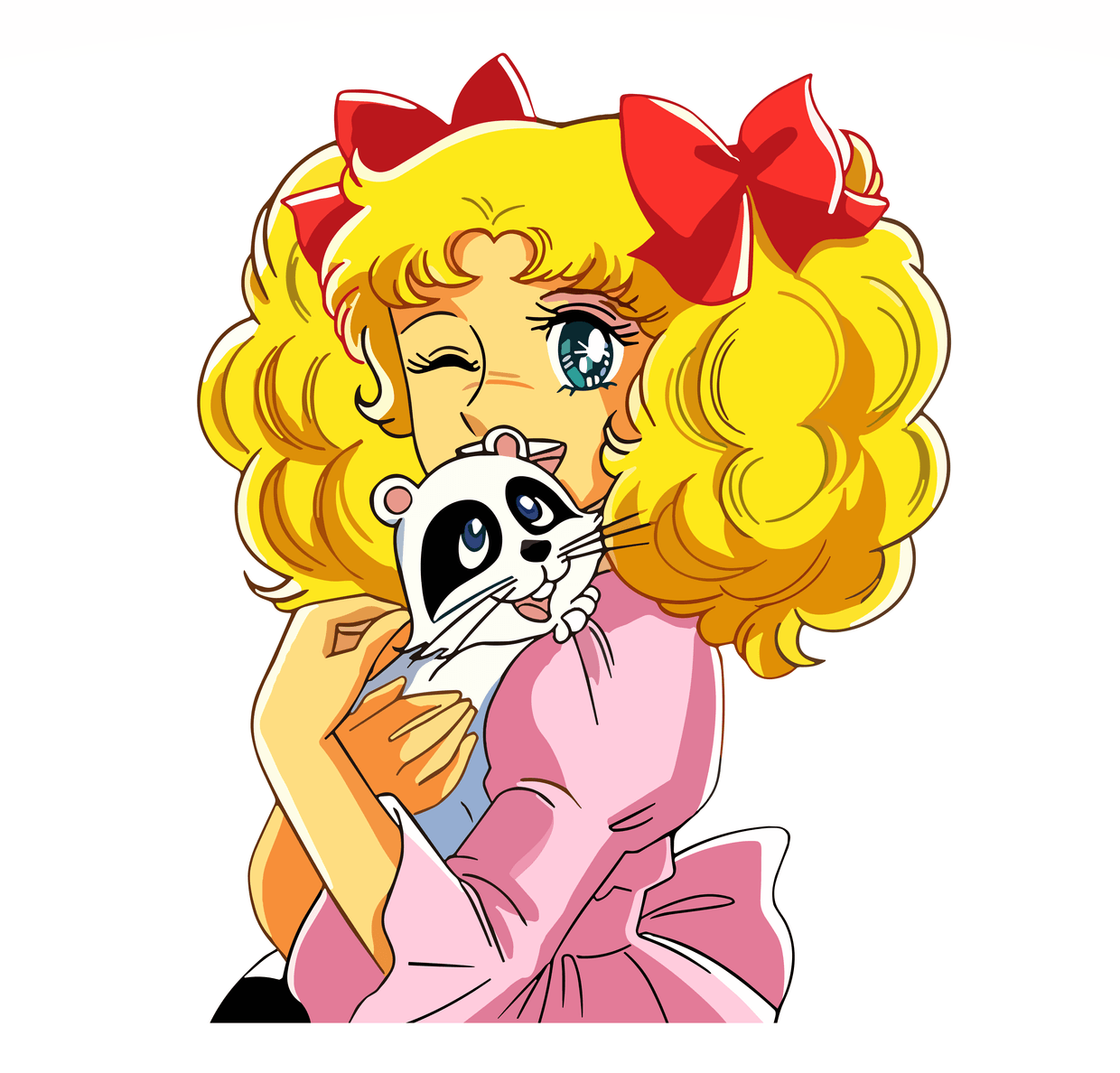 Picture Digital File Digital Art Candy Candy With Capucin Cut Files ...