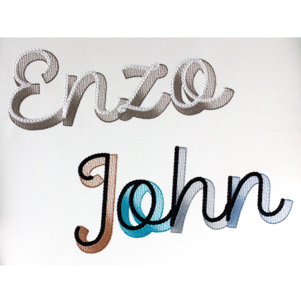 Shadow Script Font for Mahicne Embroidery in 6 sizes