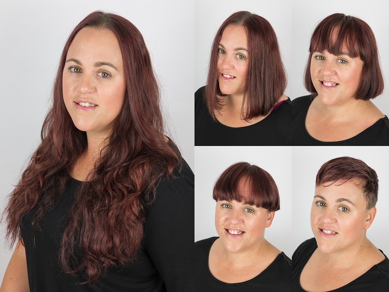 Photo Set - Helen Pixie Haircut