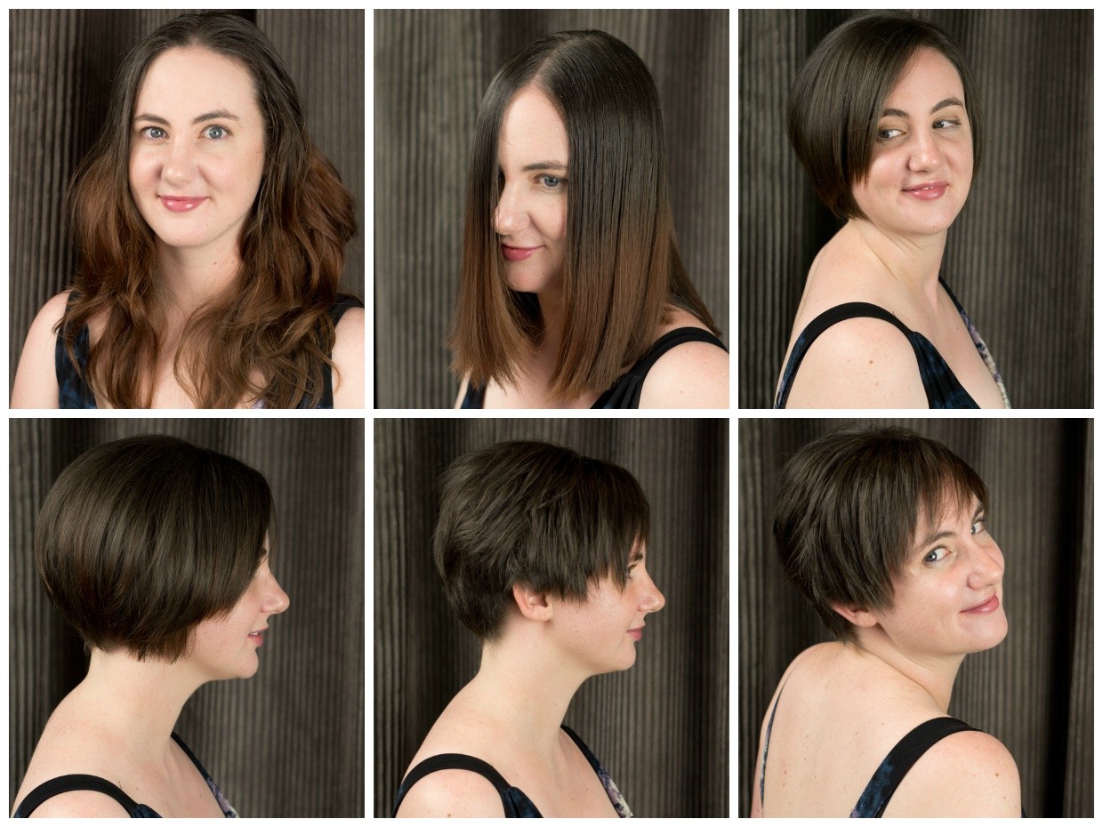 Caitlin's Pixie Haircut