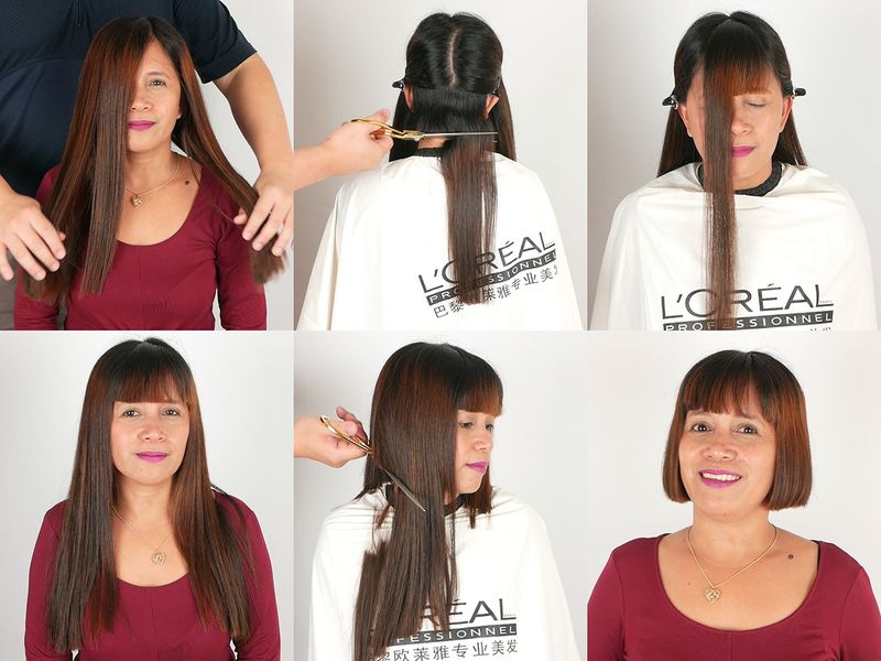 Danielle Haircut (Video & Photos)