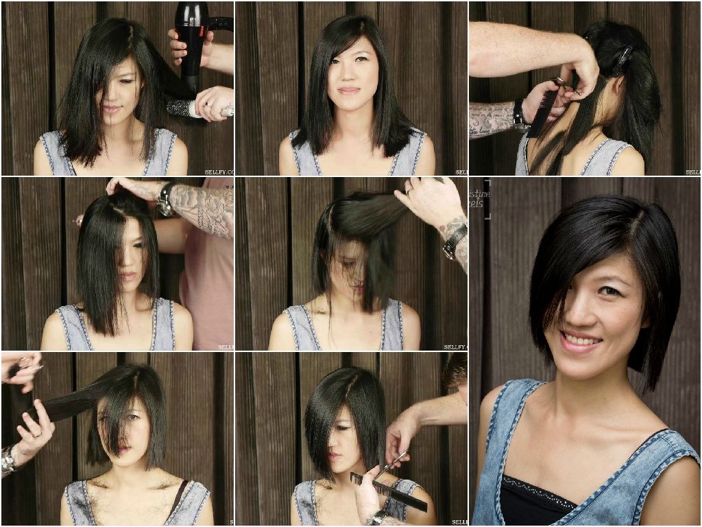 Mina's Bob Haircut