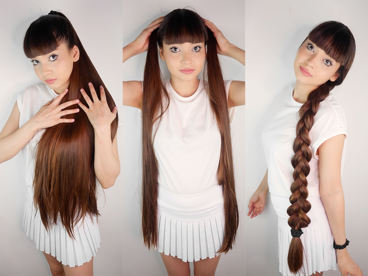 Yaniva Long Hair with Bangs Styles 39