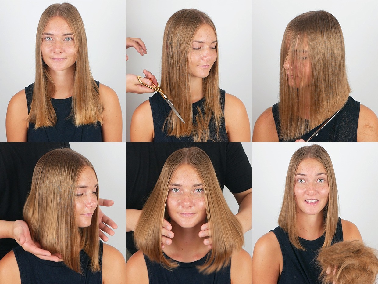 Lilian Long Bob Haircut