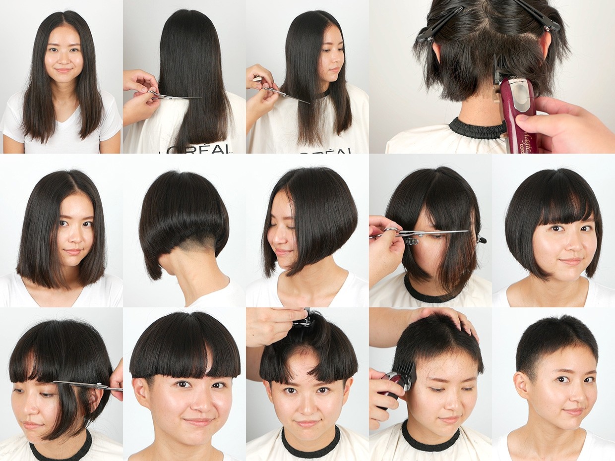Lina Hair Play and Haircut (COMBO - all parts + photos)