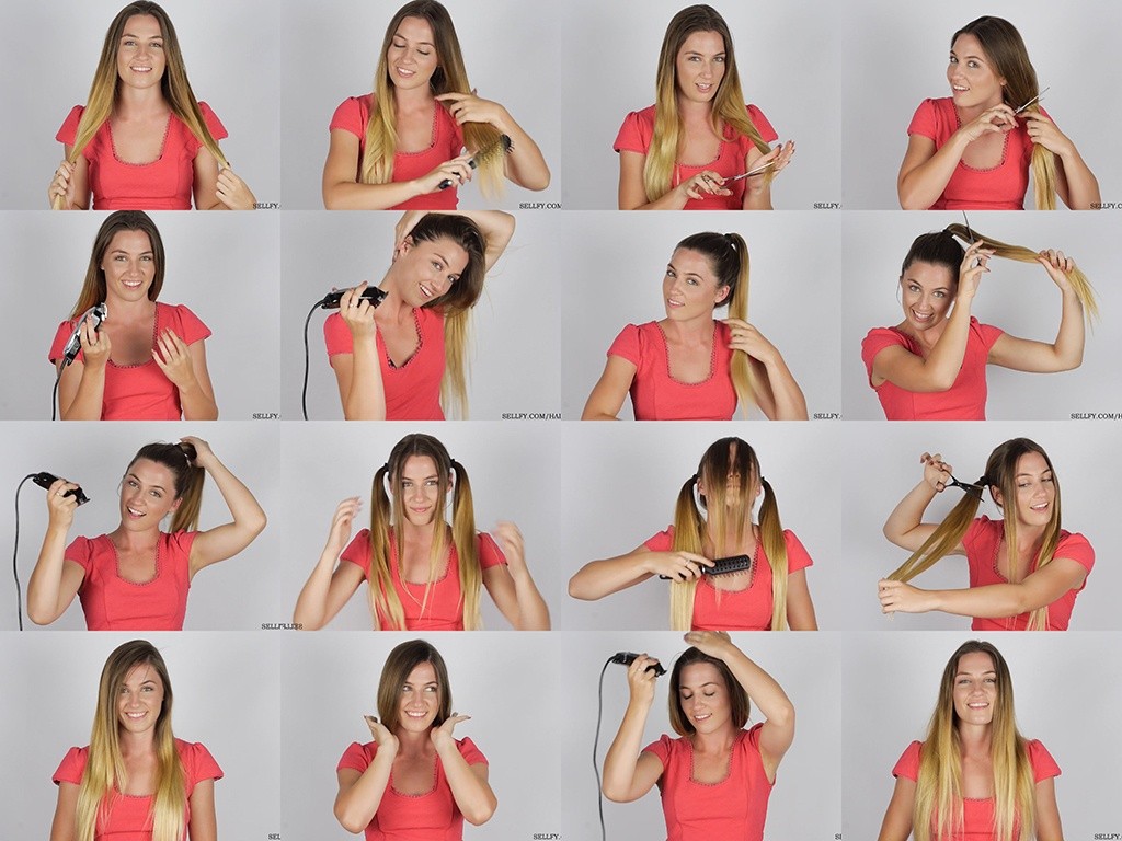 Tash ASMR Hair Play 1