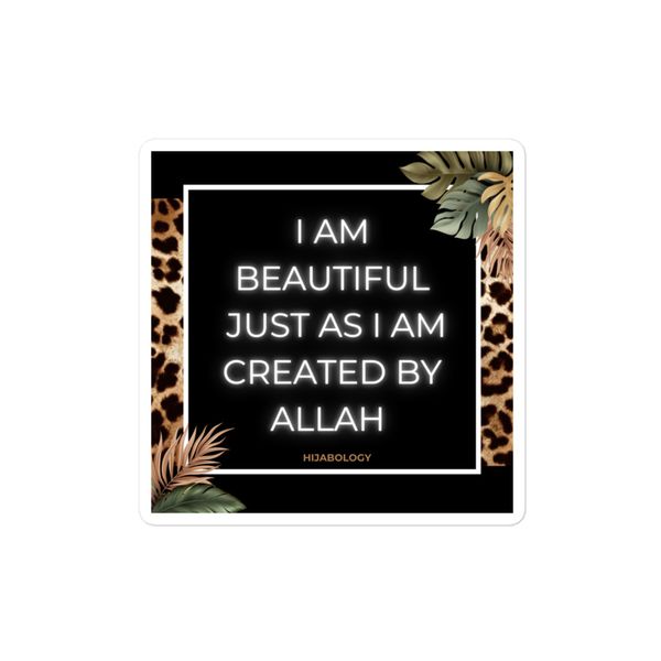 MODESTY MANTRA MARCH Sticker March's Islamic Inspirati