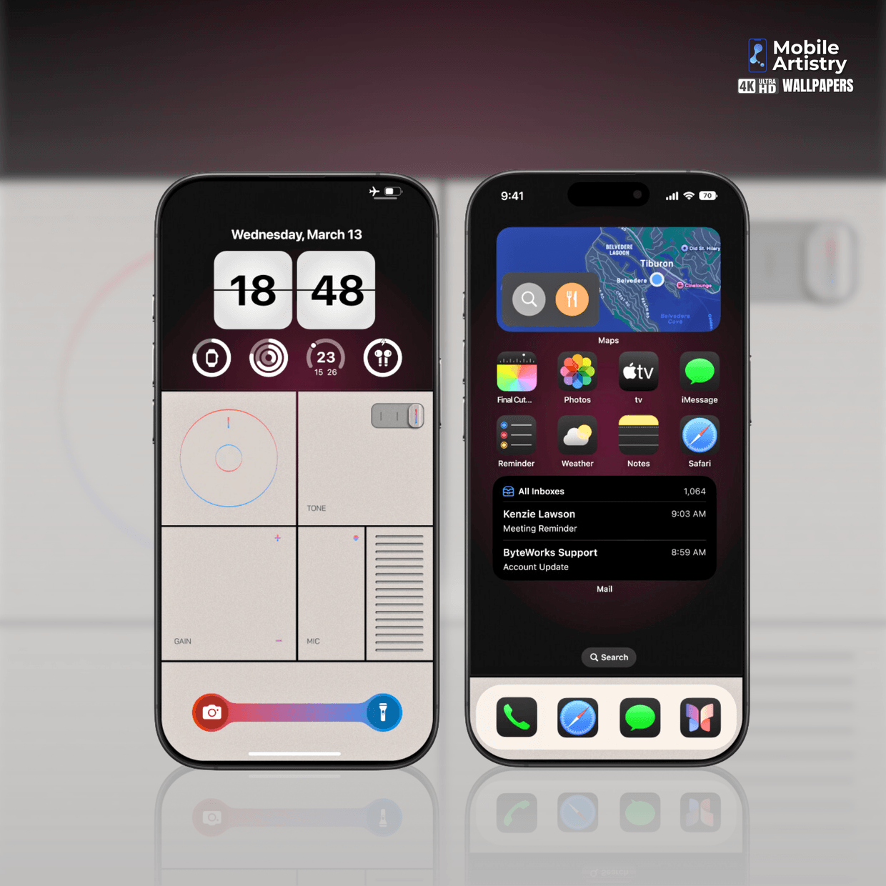 Retro Control Panel Phone Wallpaper | 4K HD for iPhone & Android ...