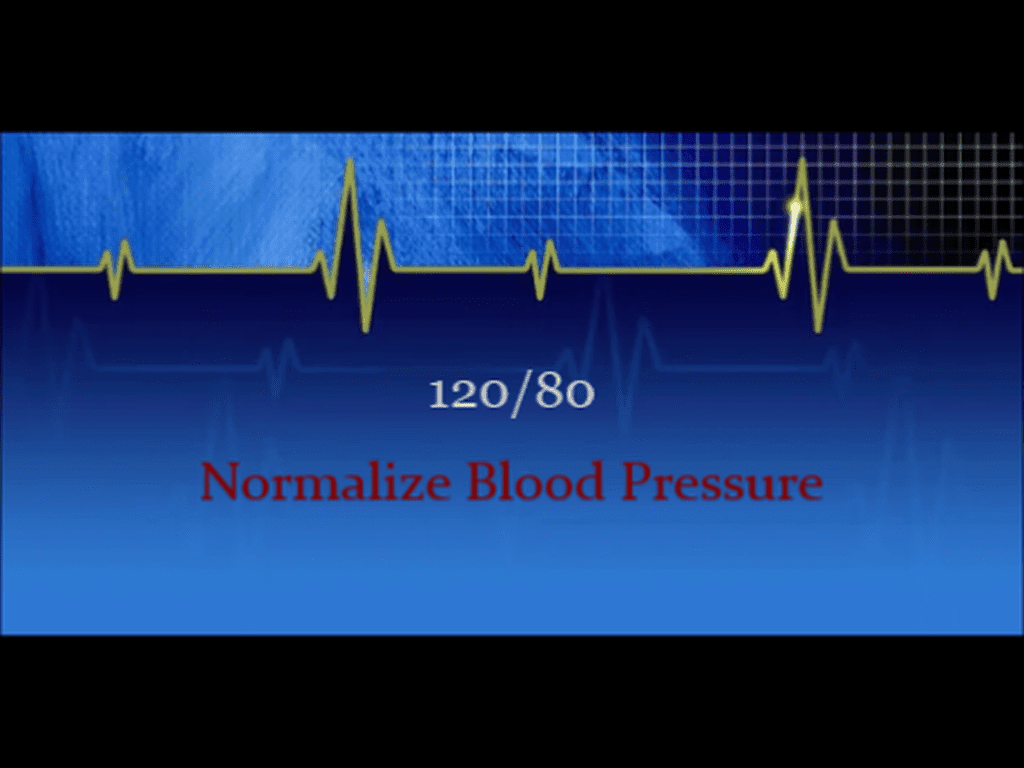 Normalize Blood Pressure