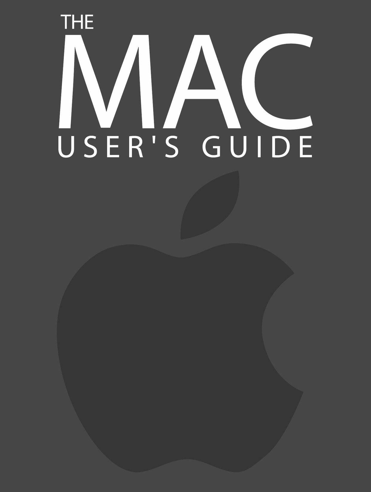 The Mac User's Guide