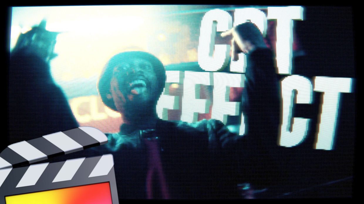 CRT TV Effect - Final Cut Pro