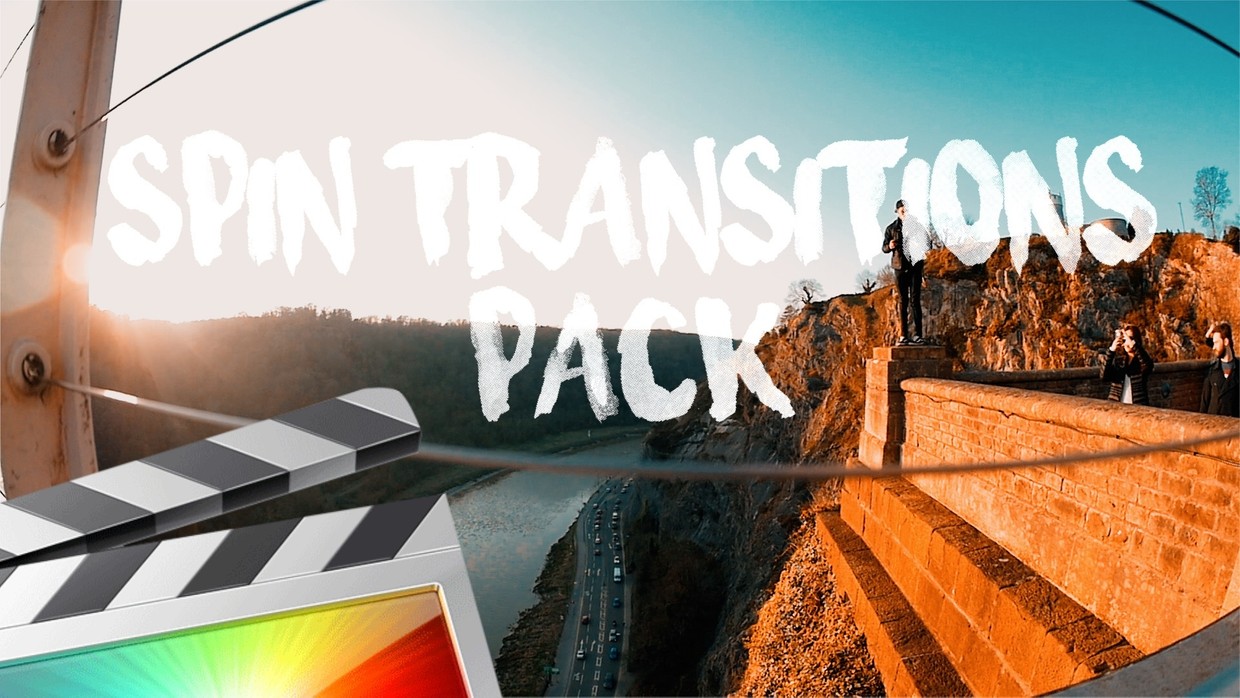 Spin Transitions Pack - Final Cut Pro X