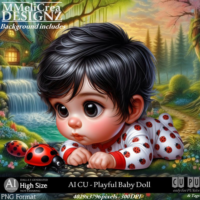 MMD - AI - CU Playful Baby Doll