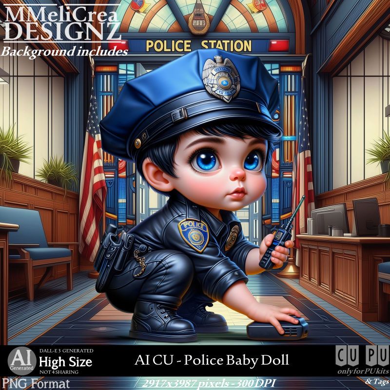MMD - AI - CU Police Baby Doll