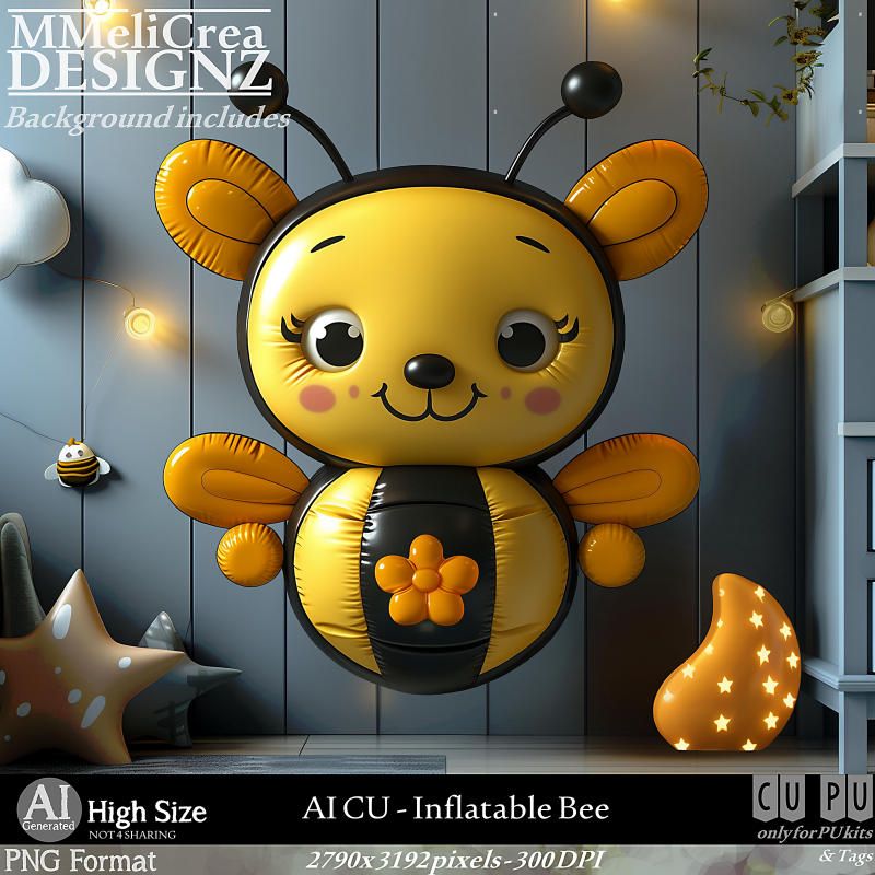 MMD - AI - CU Inflatable Bee