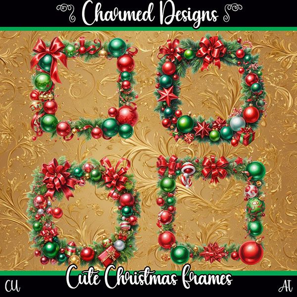 CD- Cute Christmas Frames