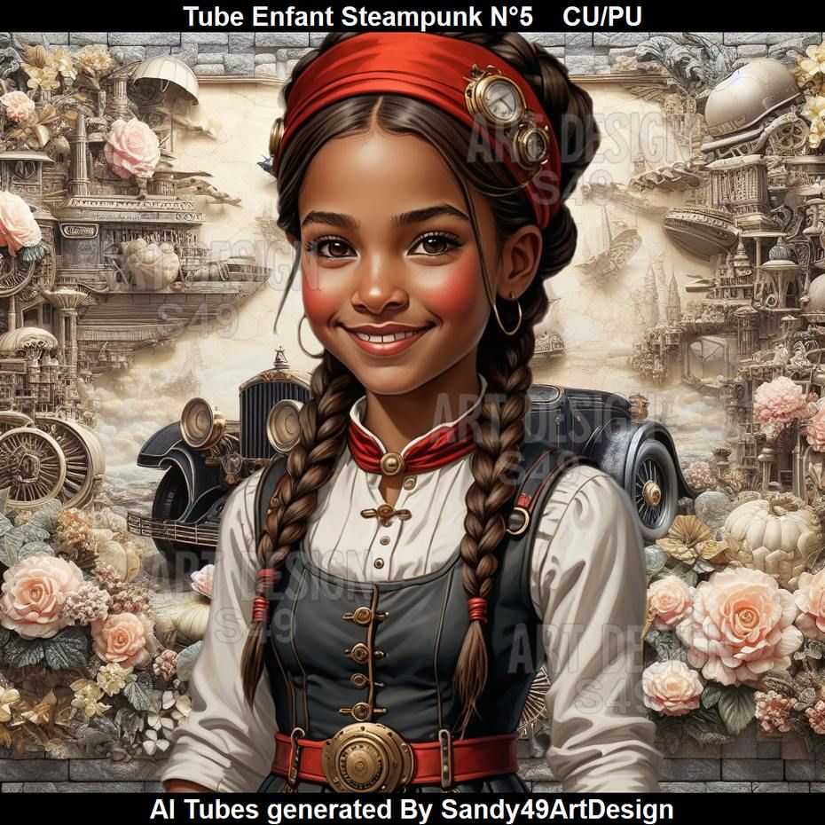 SAD - Tube Enfant Steampunk N°5