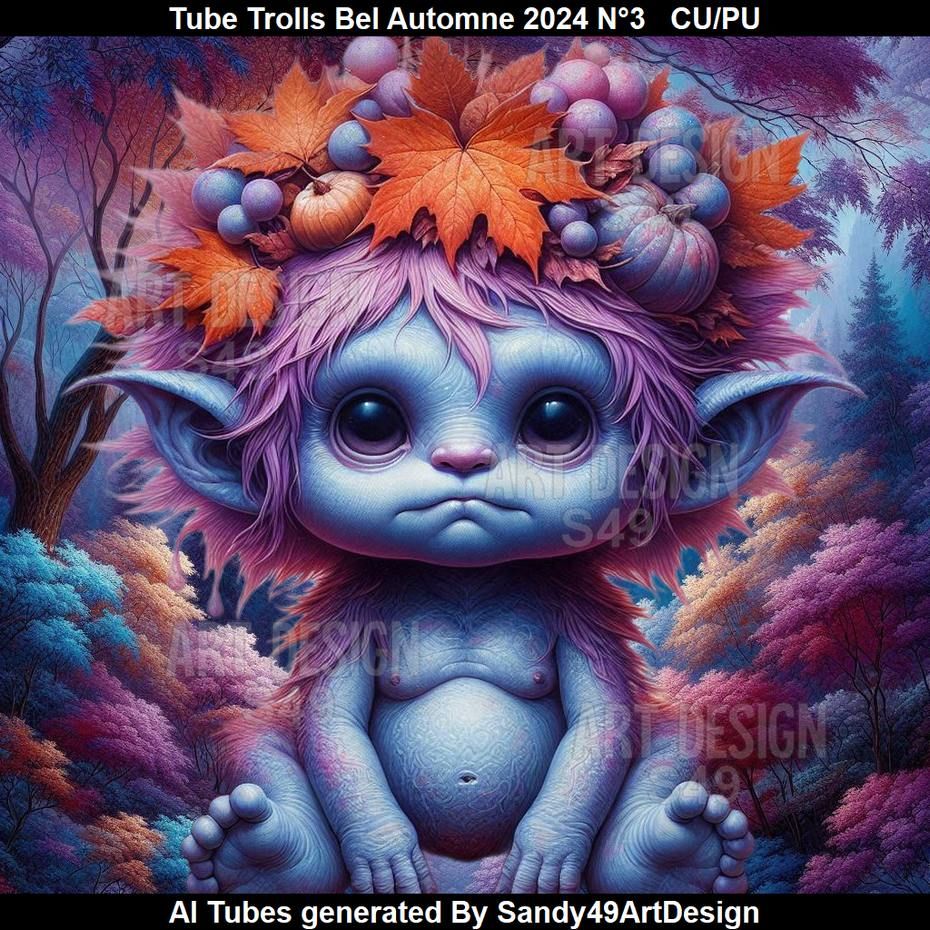 SAD - Tube Trolls Bel Automne 2024 N°3