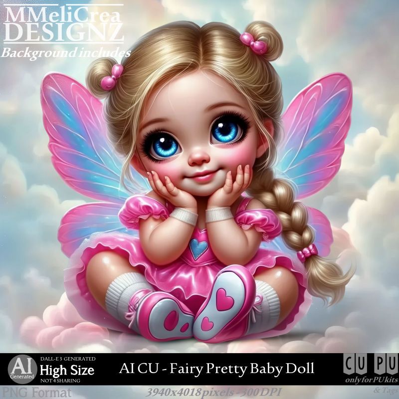 MMD - AI - CU Fairy Pretty Baby Doll