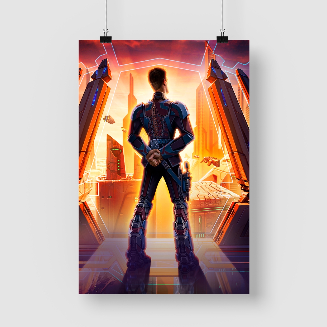 Renegade Star 7 Matte Poster