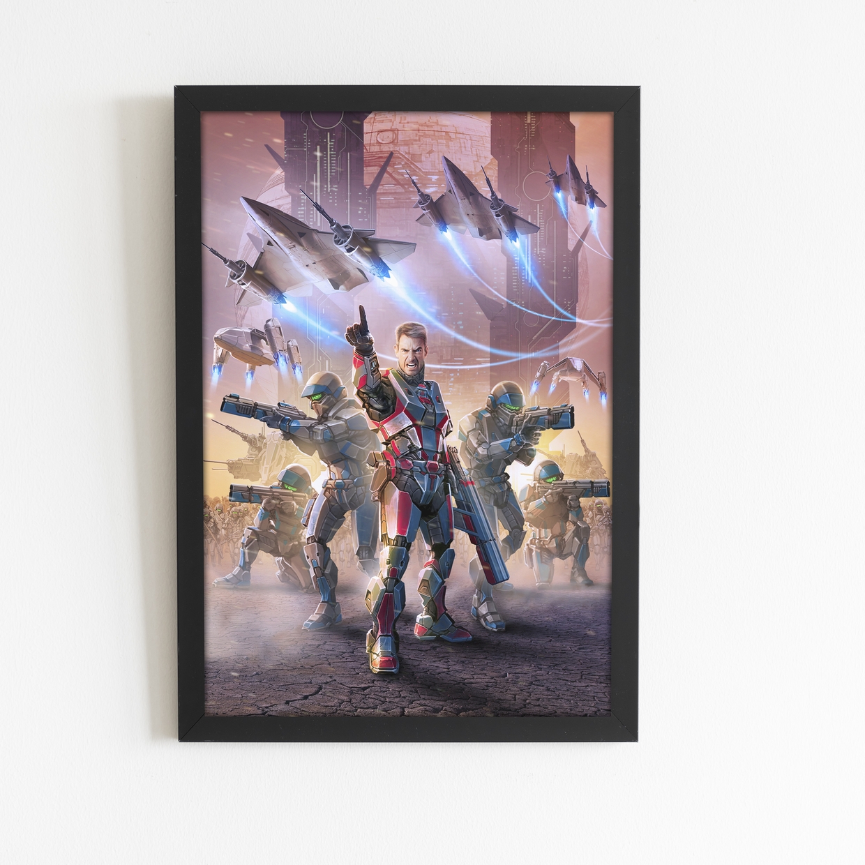 Renegade Star 15 Framed Matte Poster