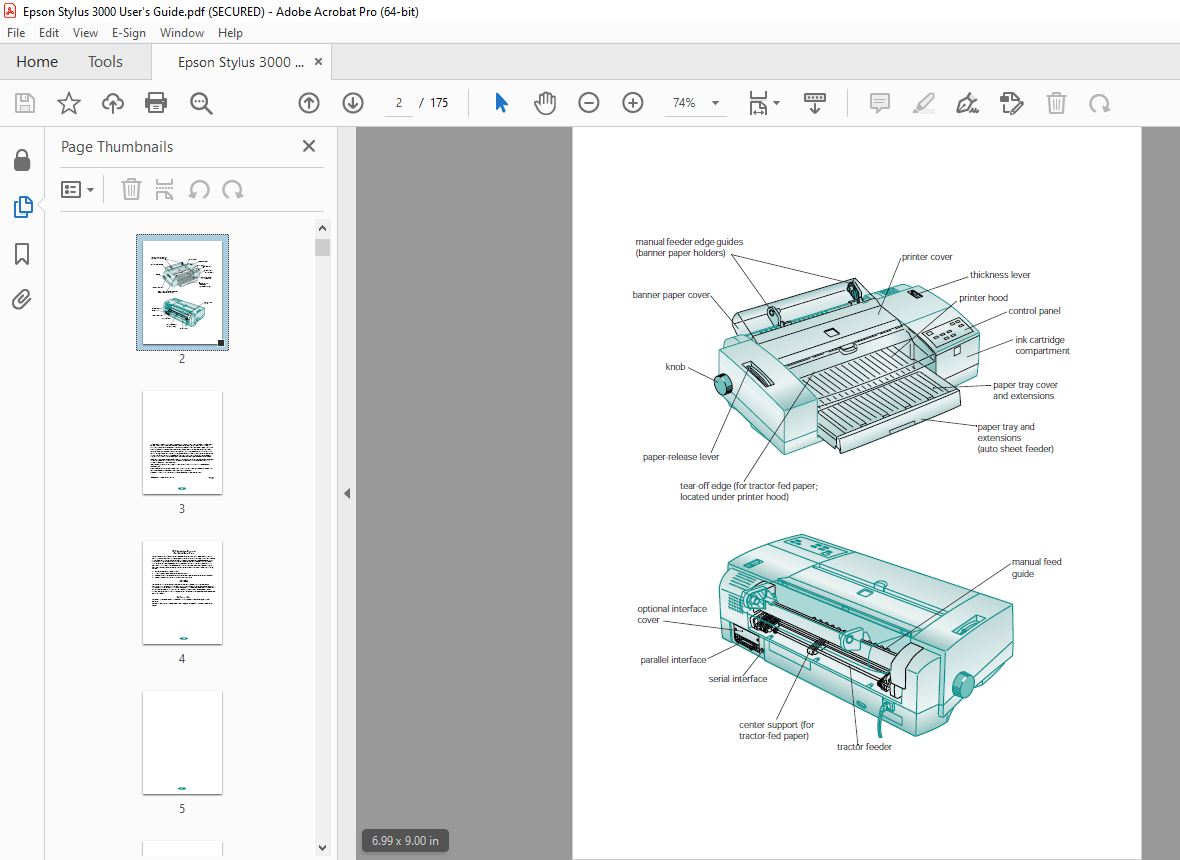 Epson Stylus Color 3000 Users Manual - PDF DOWNLOAD