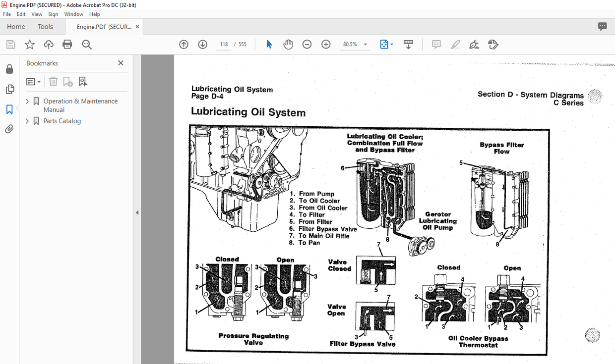 Cummins C Series Engines Operation & Parts Manual – PDF DOWNLOAD
