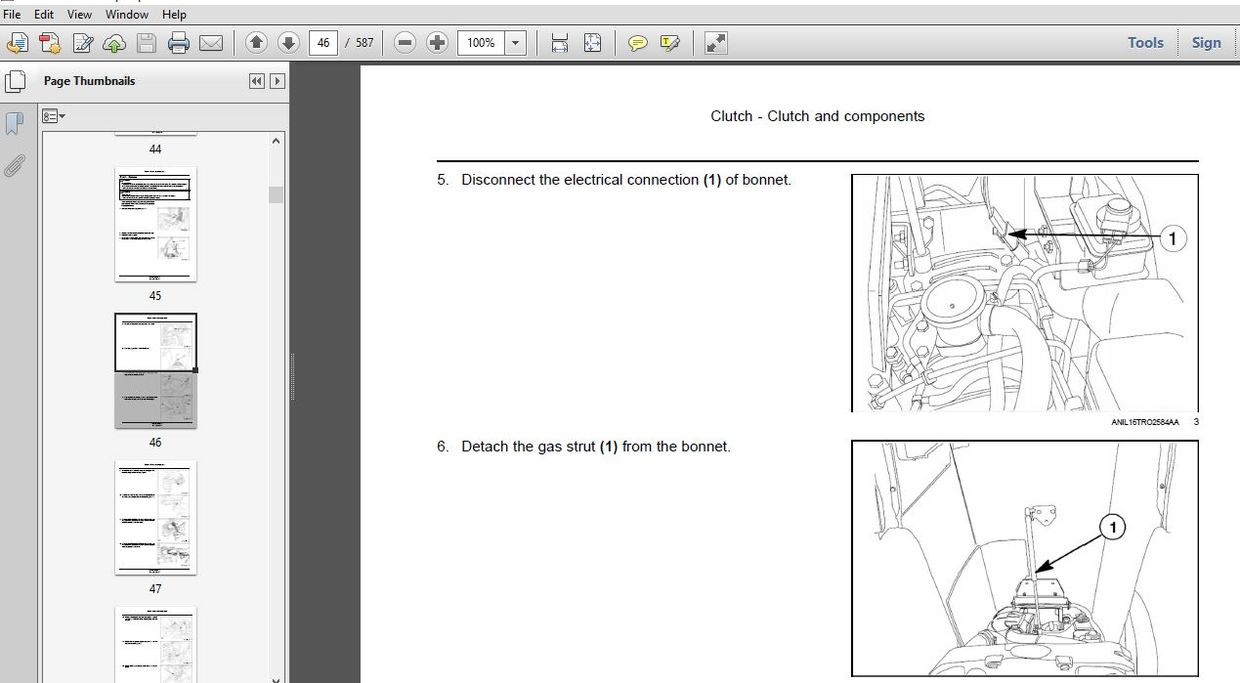 New Holland Tractor TD4040F Service Repair Manual (48064965) – New ...