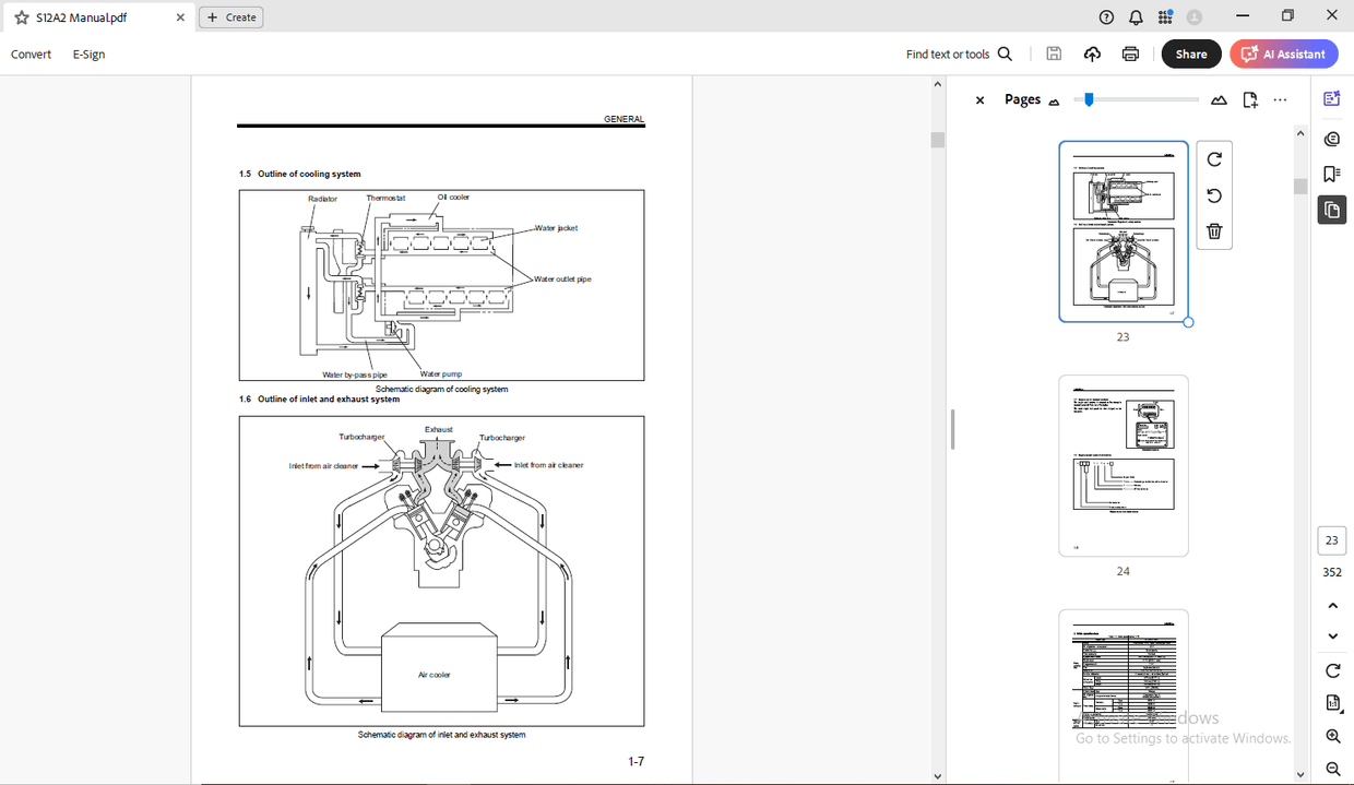 Hitachi S12A2 Engine Manual(99266-H0130) - PDF DOWNLOAD