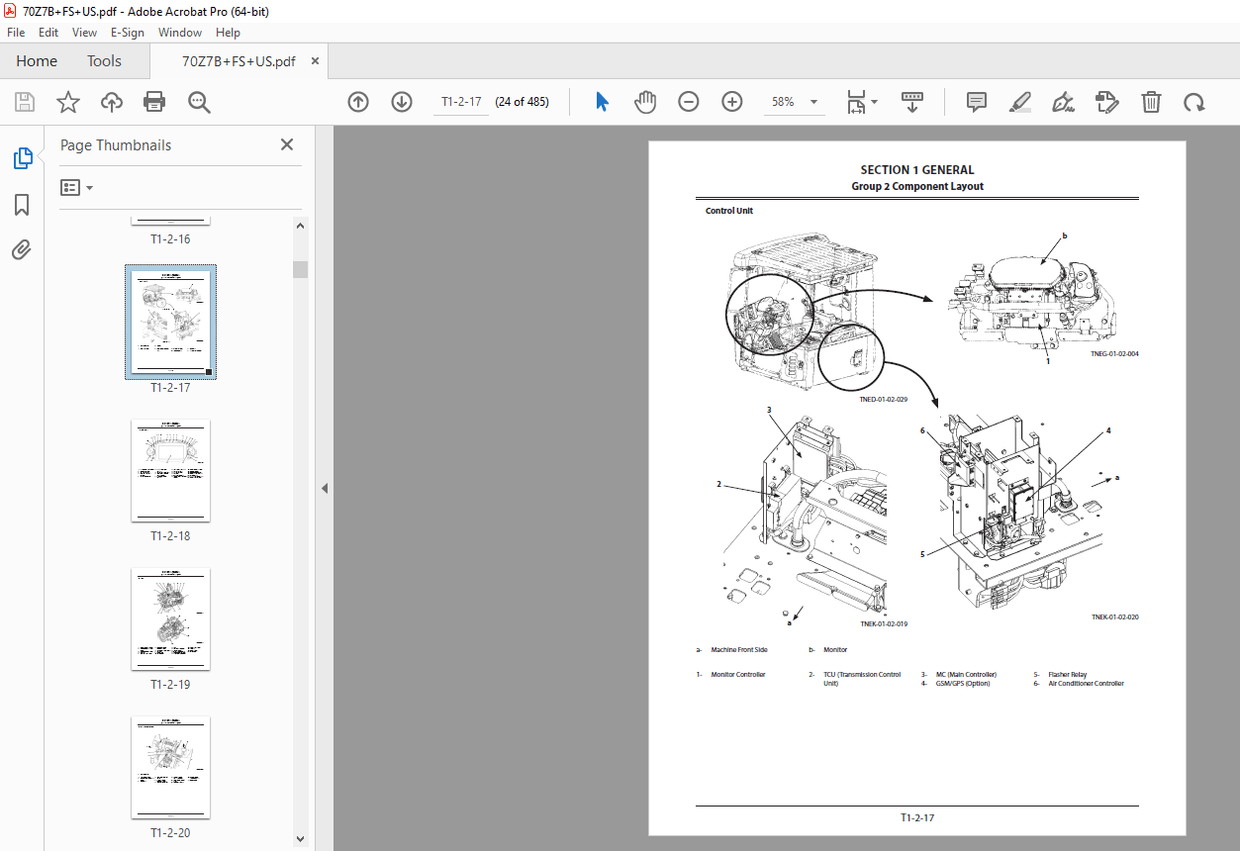 KCM 70Z7B Wheel Loader(General Information Function & Structure)CUMMINS QSB6.7 Engine SHOP MANUALPDF