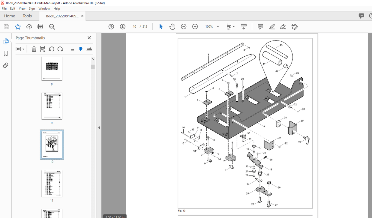 Crown Forklift ESR 5000 Parts Manual – PDF DOWNLOAD
