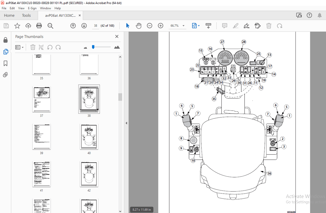 Ammann AV 130 X Walec przegubowy Instrukcja obsługi 00024 PDF