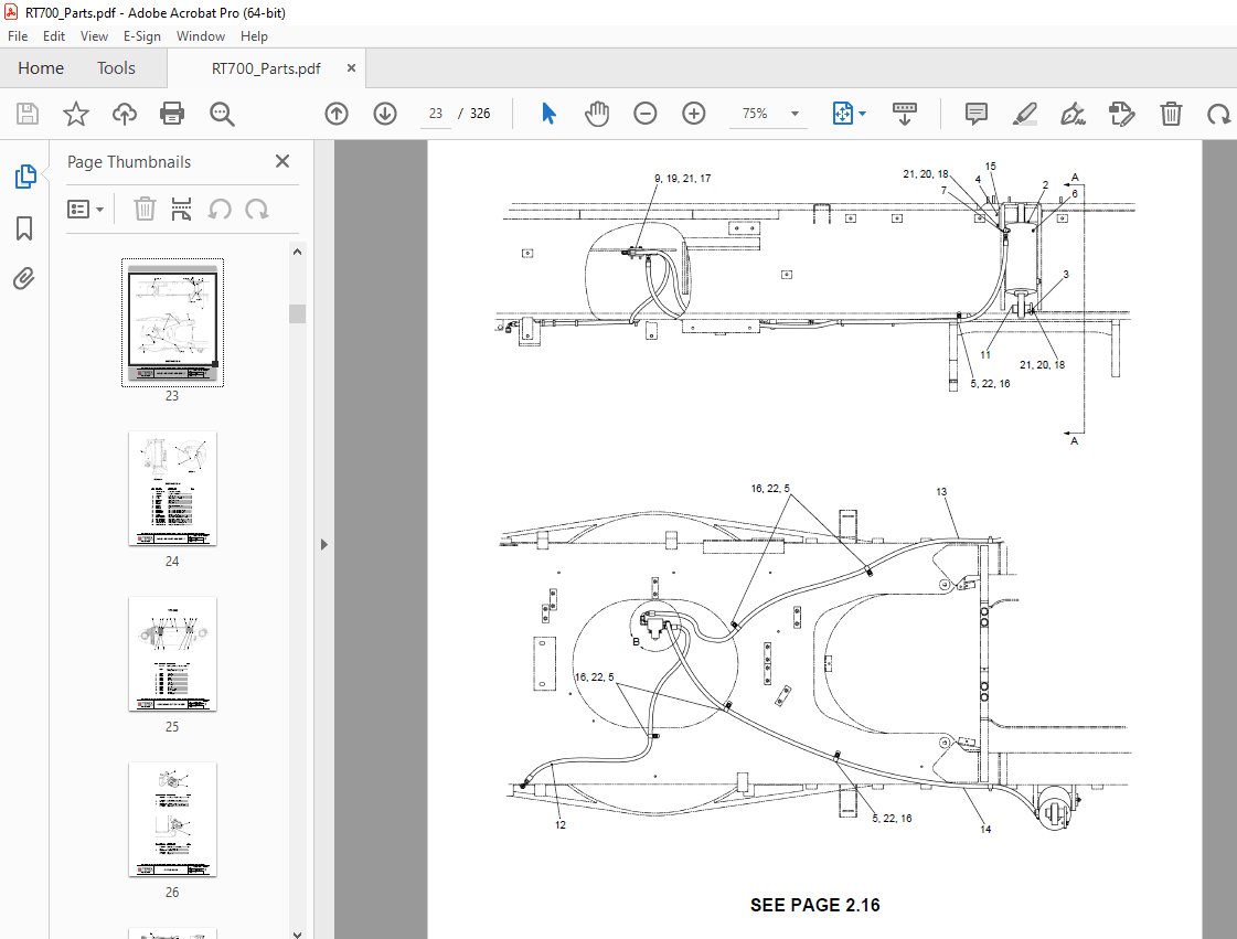 Terex Crane RT700 TIER 3 EXPORT & RT700-1 TIER 4i Operator’s Manual ...