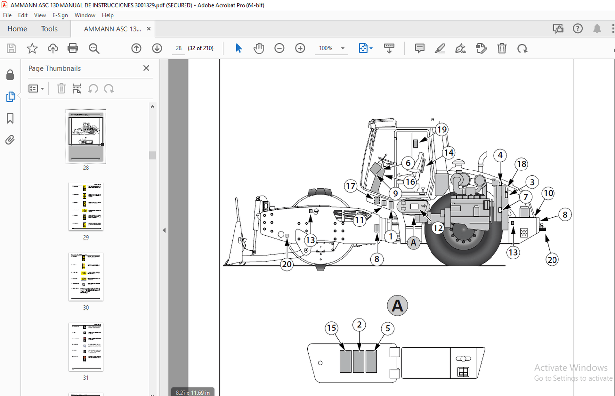 AMMANN ASC 130 MANUAL DE INSTRUCCIONES 3001329 PDF
