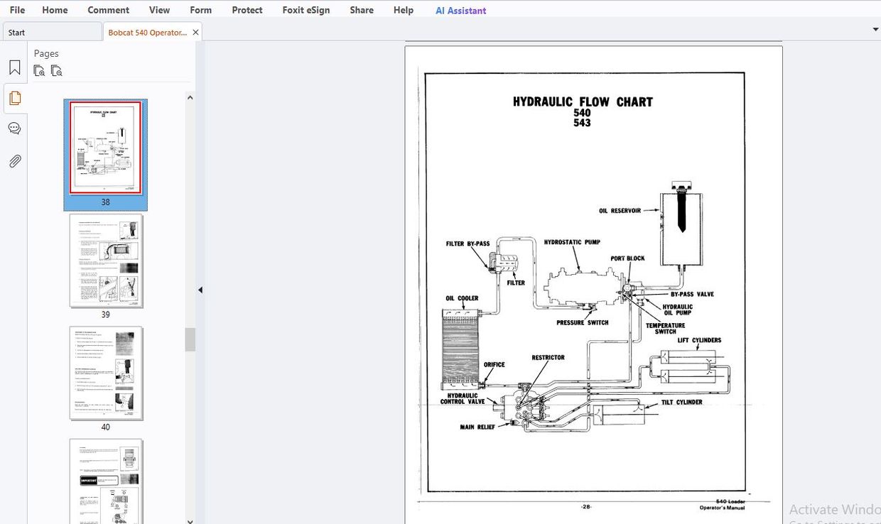 Bobcat 540 Operator's Manual 6556844 - PDF DOWNLOAD