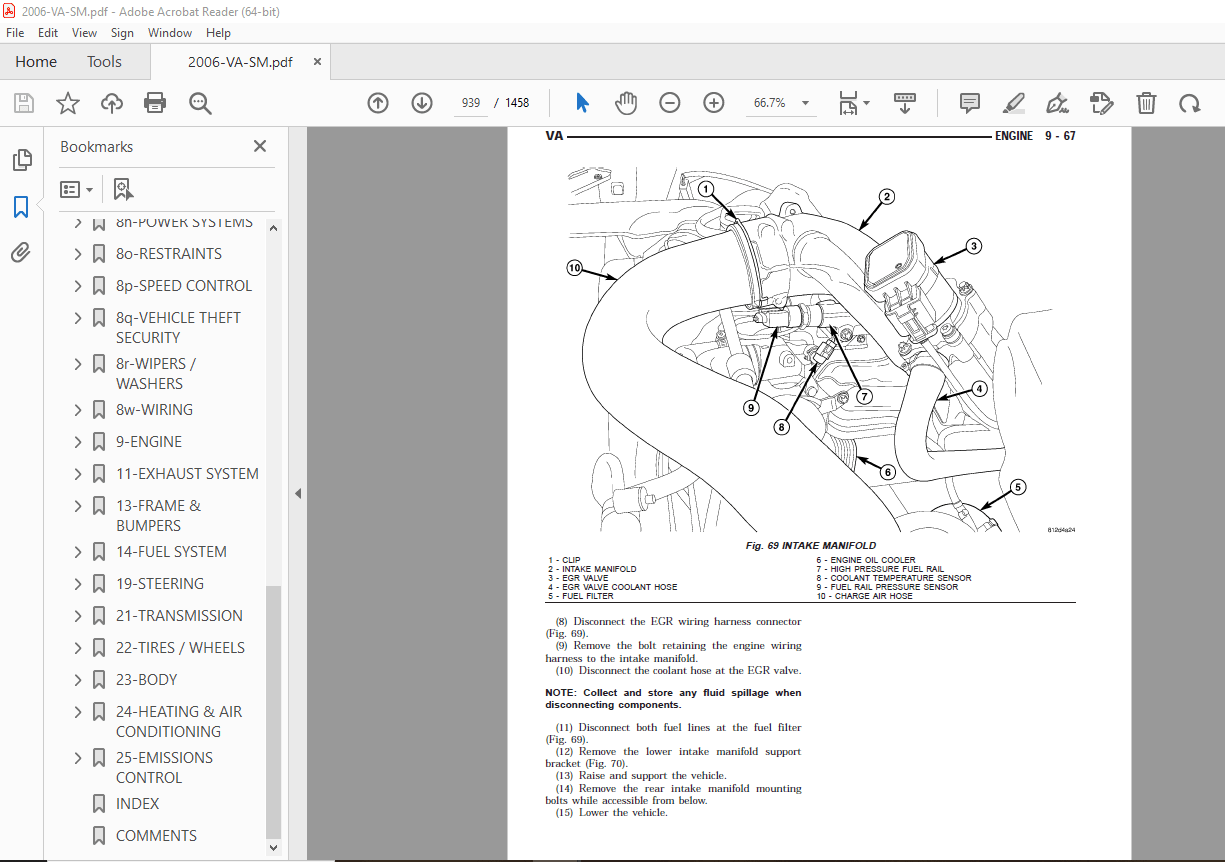 Sprinter 2006 VA Service Manual - PDF DOWNLOAD