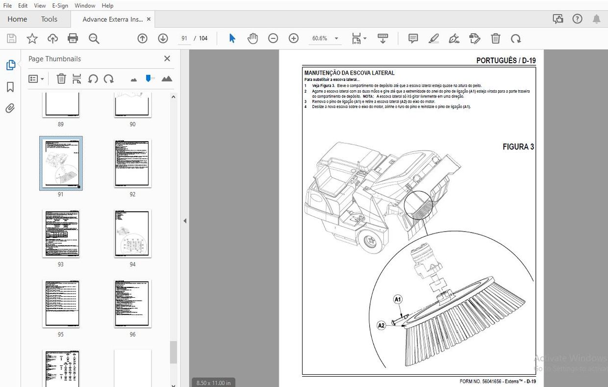 Advance Exterra Instructions For Use Manual 56041656 - PDF DOWNLOAD
