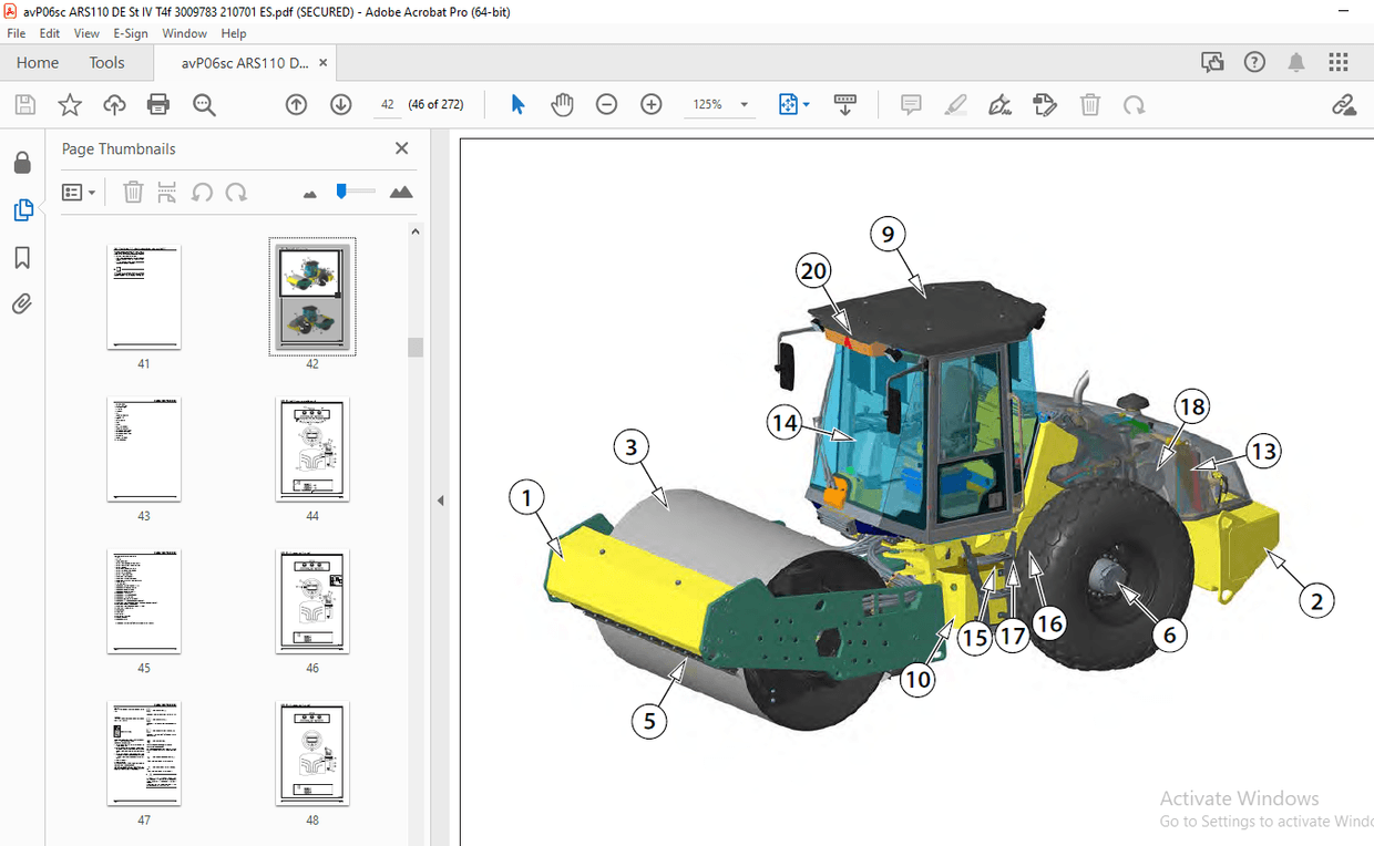 AMMANN ARS 110 MANUAL DE INSTRUCCIONES 3009783 - PDF
