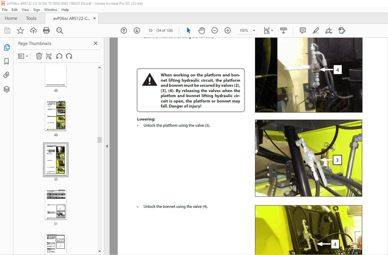 Ammann ARS 122 Single Drum Roller Operating Manual 0059-0062 PDF