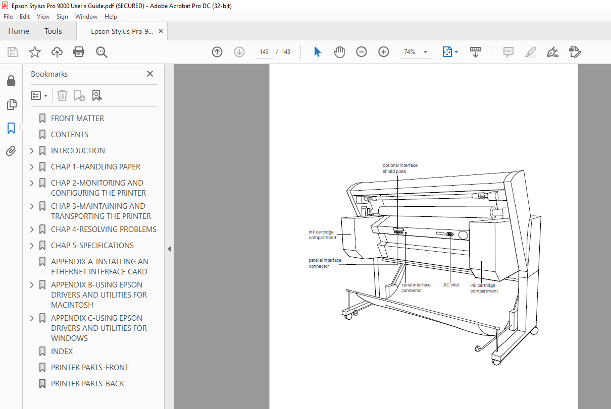 Epson Stylus Pro 9000 User's Guide Manual - PDF DOWNLOAD