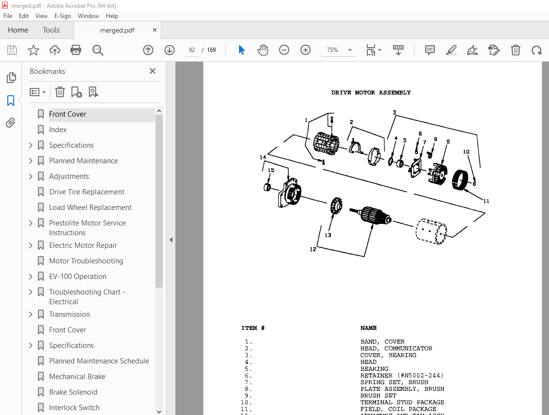 BT Prime Mover TE-50 TE-70 TT-50 TT-70 Series Electric Tow Tractor ...