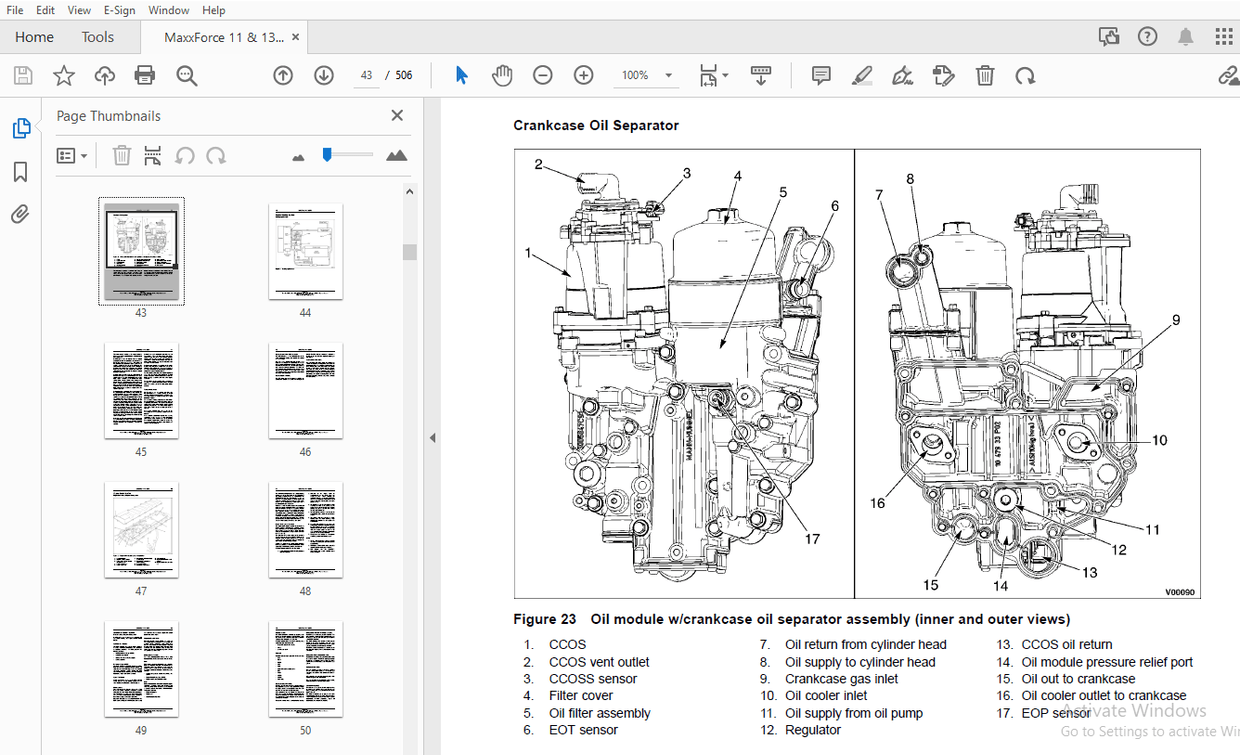 MaxxForce 11 & 13 Diesel Engine Service Manual – PDF DOWNLOAD
