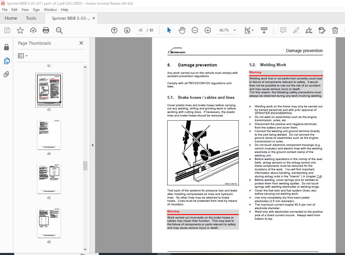 Sprinter 906 Series Body Builder Information Manual - PDF DOWNLOAD