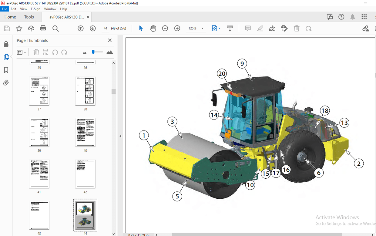 AMMANN ARS 130 MANUAL DE INSTRUCCIONES 3022304 - PDF