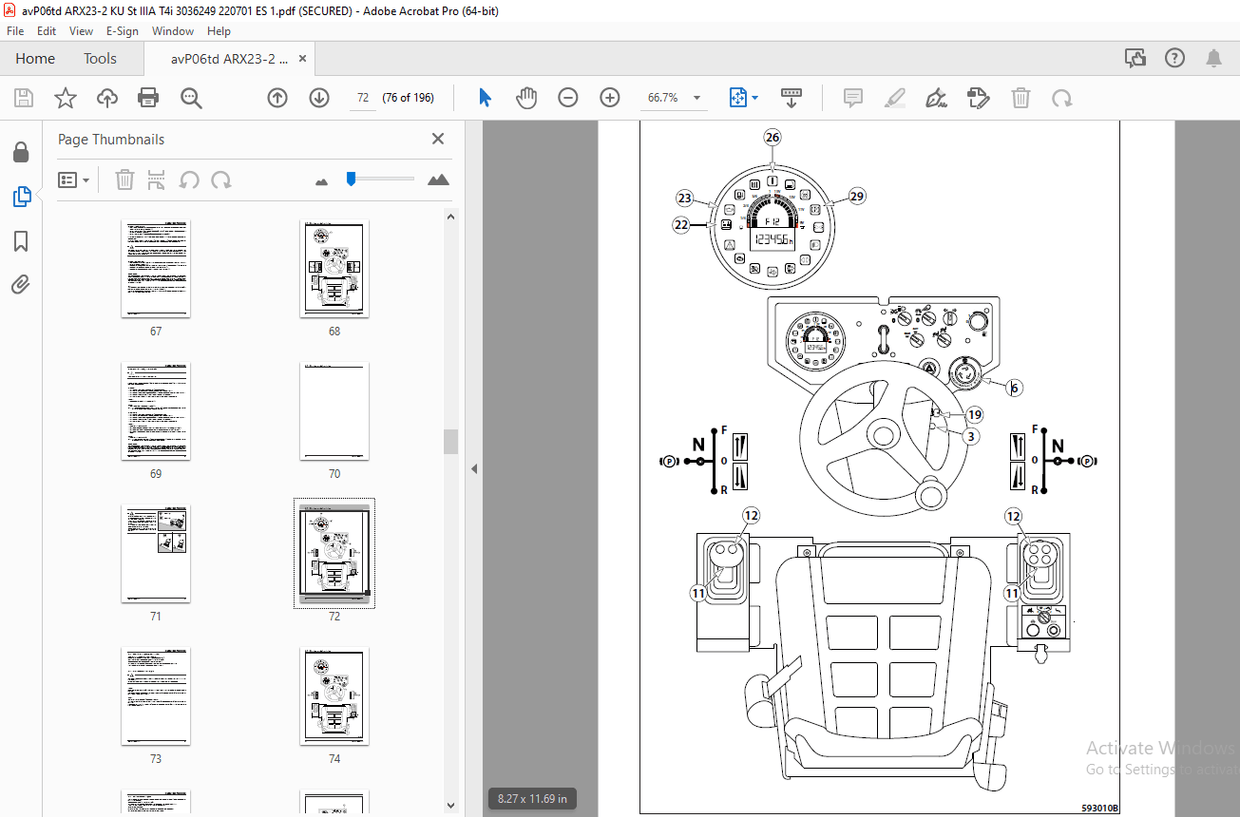 AMMANN ARX 23-2 ARX 26-2 RODILLO DE TÁNDEM MANUAL DE MANEJO - PDF