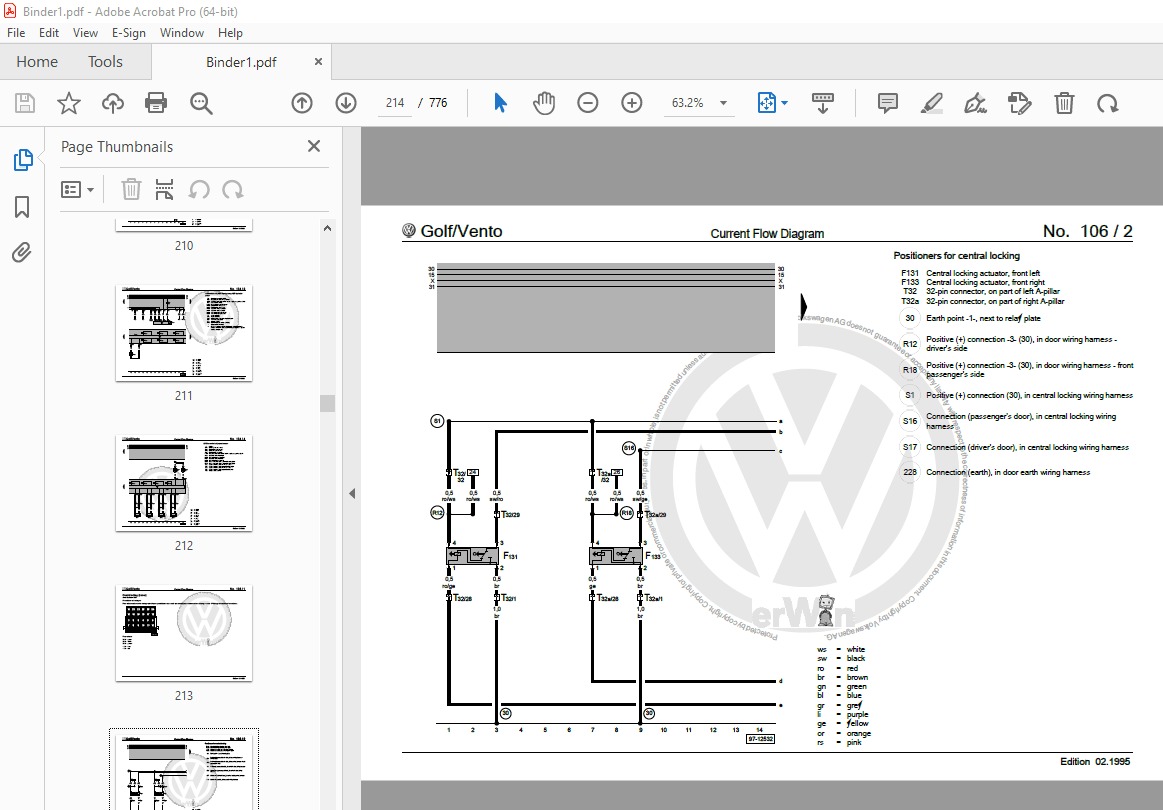 Vw Vento Wiring Diagram