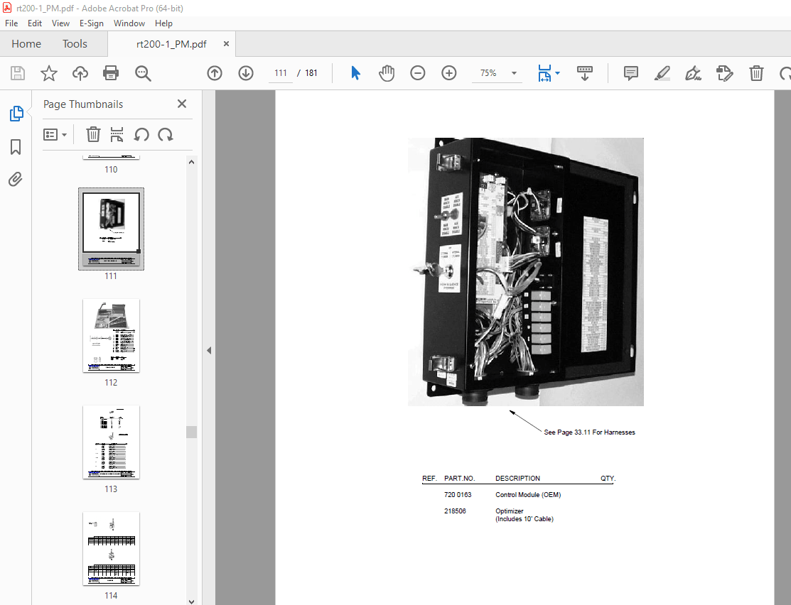 Terex Crane RT200-1 Parts Manual 12261-318 – PDF DOWNLOAD